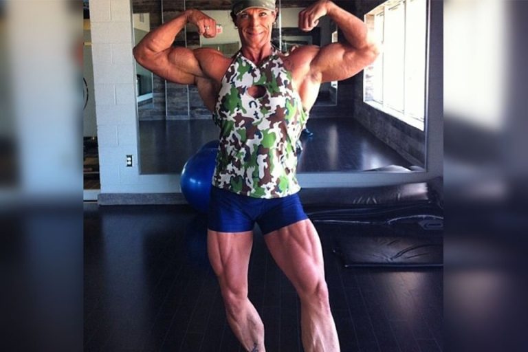 "Grandma with a bicep at 43 cm": 51-year-old woman became a bodybuilder ...