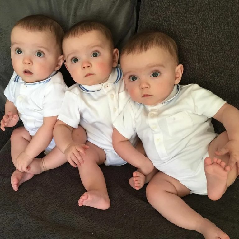 The identical triplets from England are now five years old: How do they ...