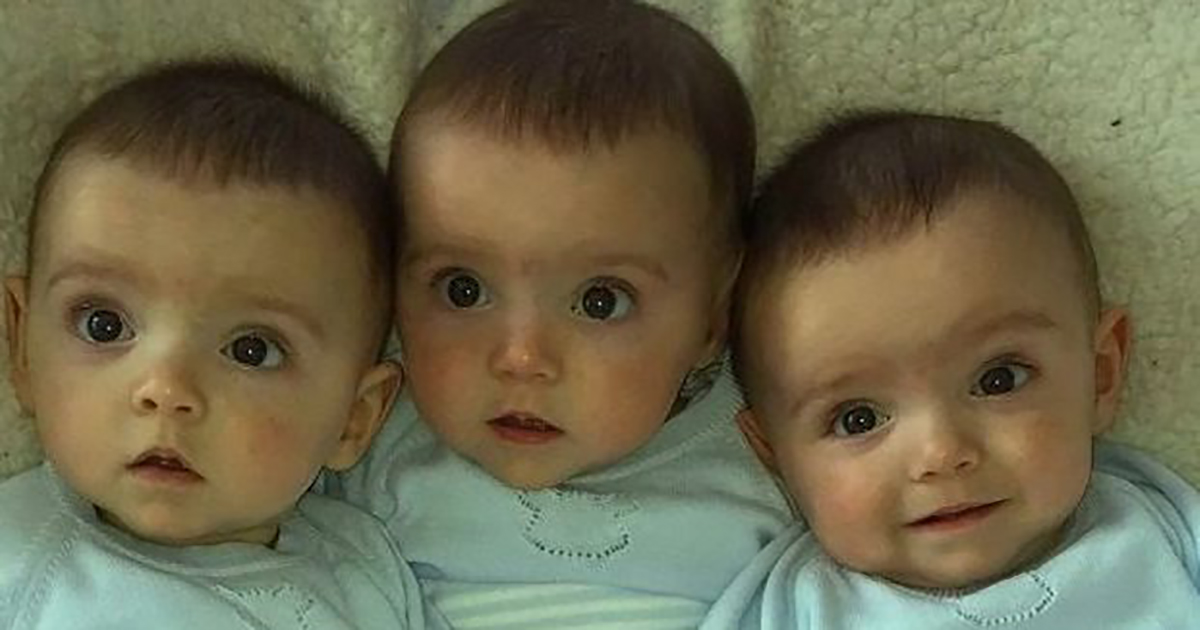 Meet the Identical Triplets, Now Flourishing at Seven Years Old ...
