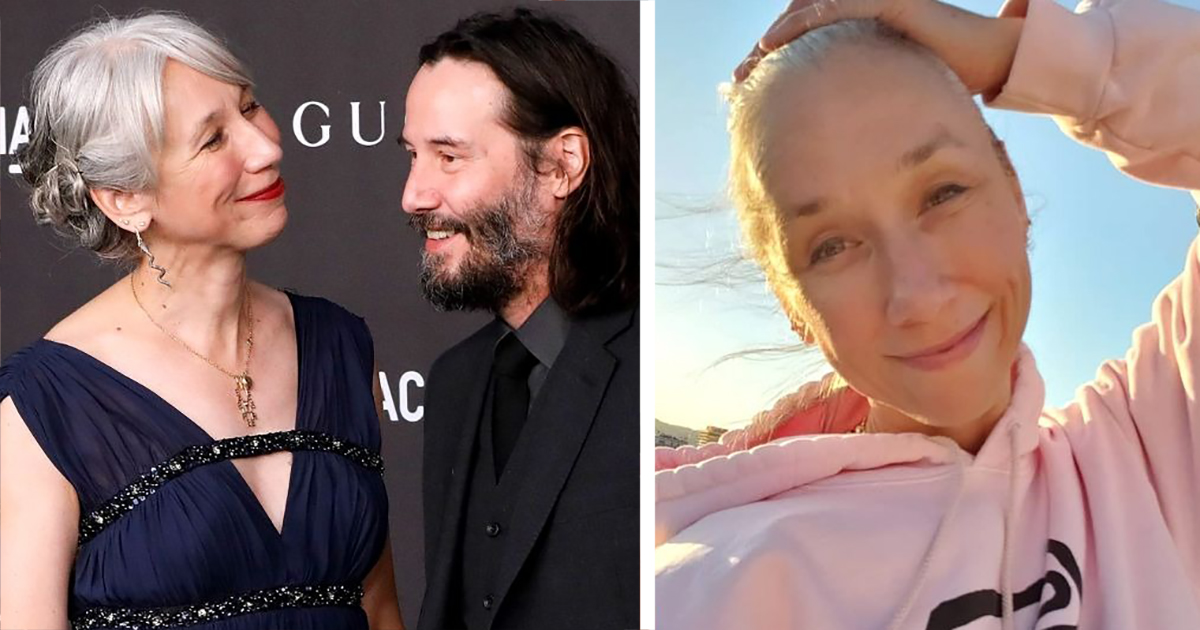 Keanu Reeves' Girlfriend Proudly Embraces Gray Hair: What Does She Look ...