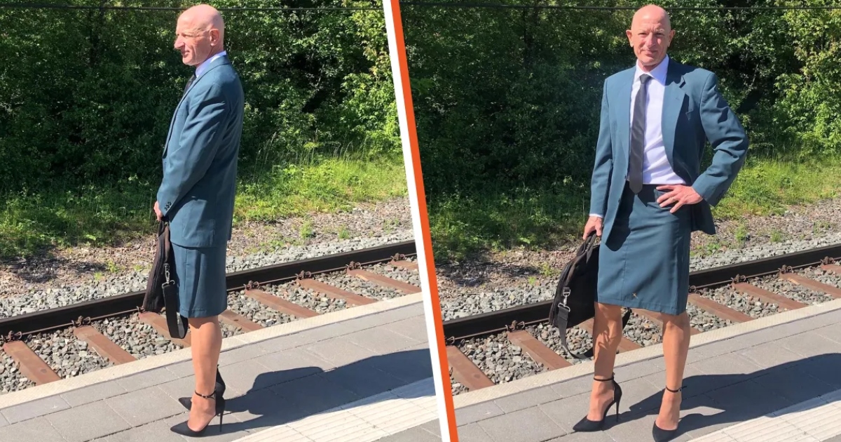 "A Man In A Skirt And High Heels": Dad Of 3 Leads a Lifestyle Of a ...